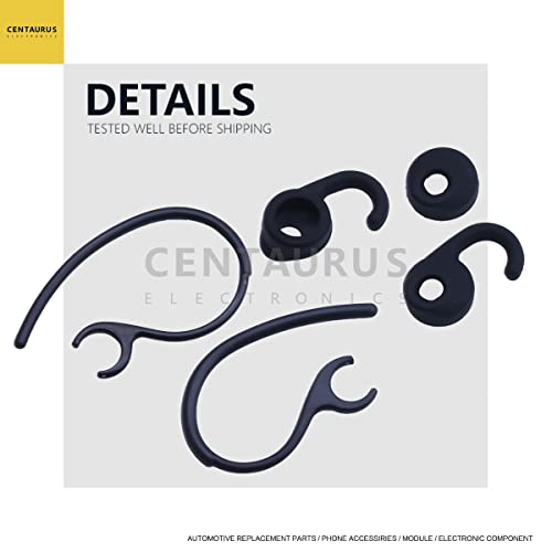 New 3pcs Gel Ear Bud Earbuds tip + 2pcs Ear Hook Loop earhooks Replacement for Jabra EASYCALL EASYGO Clear USA Cell Phones Parts
