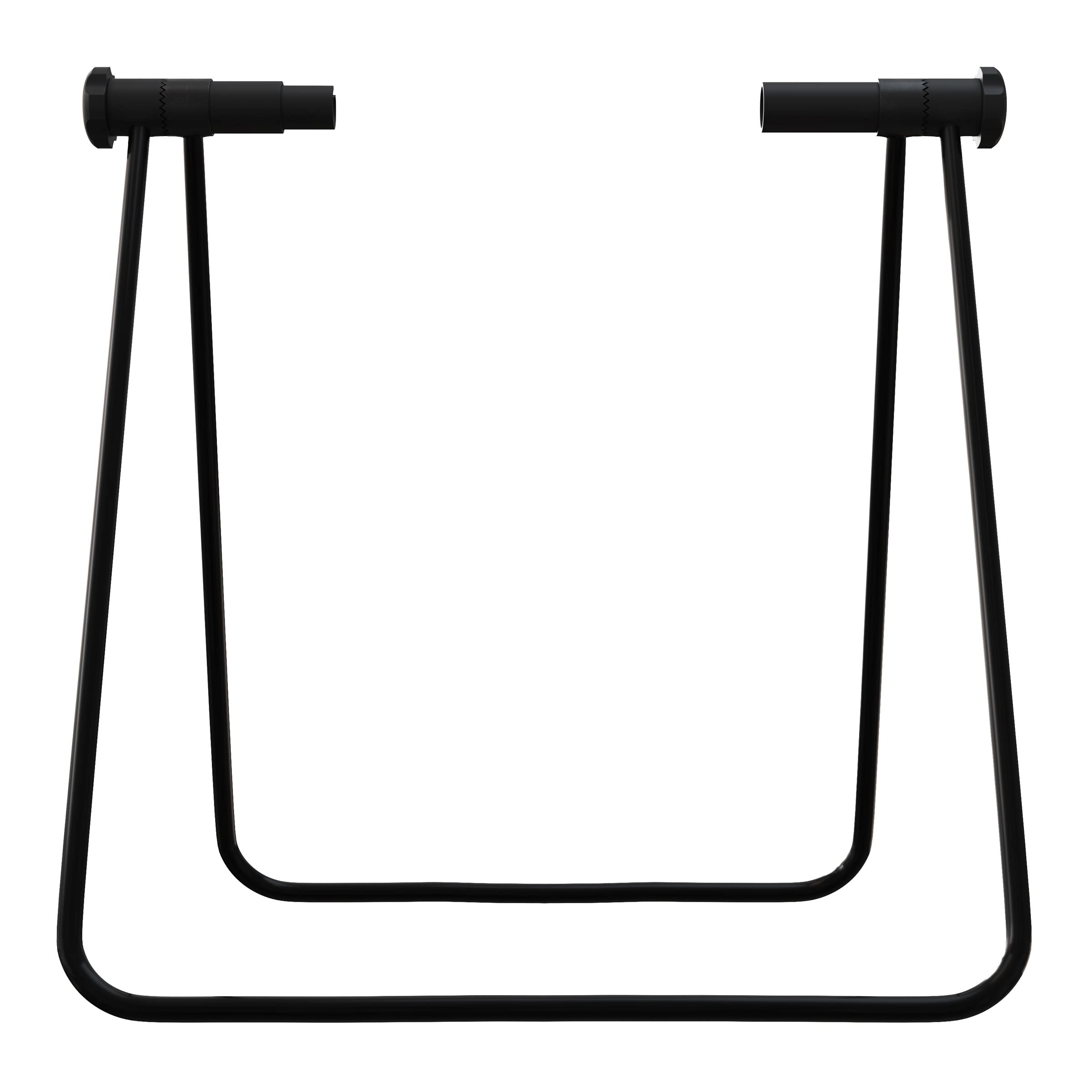 Bike Repair Stand - Foldable Bicycle Stand for Maintenance and Repairs with Adjustable Chainstay Mounts - Bike Accessories by RAD Sportz, Black, Large