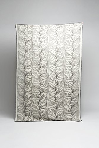 Roros Tweed Designer 100% Norwegian Wool Throw Blanket in Many Patterns (Naturpledd Flette)