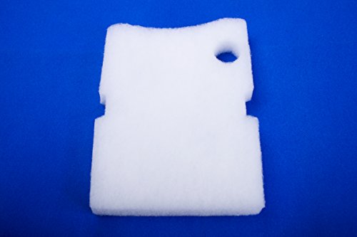 LTWHOME White Fine Filter Media Fit for Hydor Professional Canister Filter 450/600 (Pack of 12)