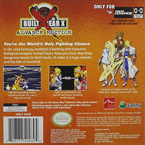 Guilty Gear X Advanced Edition