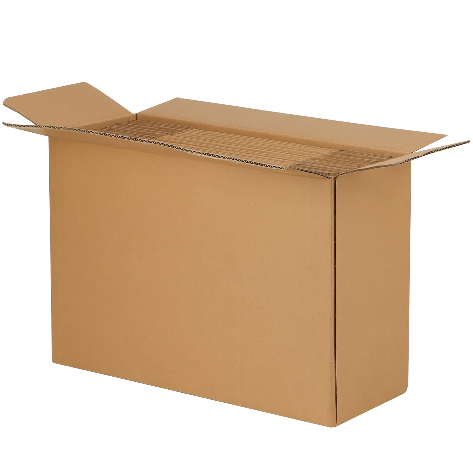 MEBRUDY 12x9x4 Inches Shipping Boxes Pack of 20, Small Corrugated Cardboard Box for Mailing Packing Literature Mailer