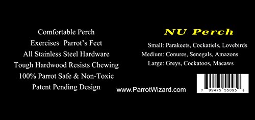 NU Perch Deluxe Hardwood Large
