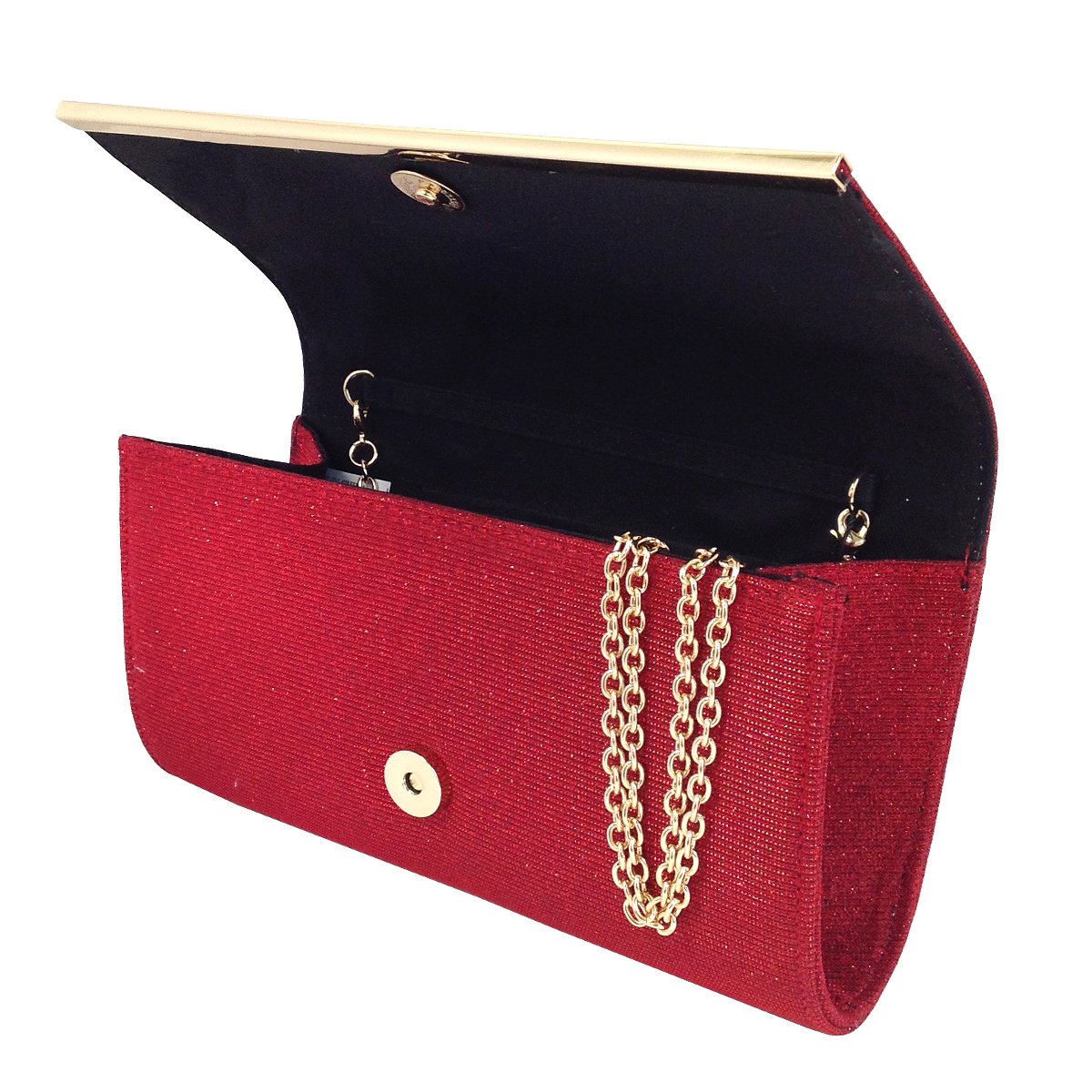 Glittering Evening Clutch (Red)