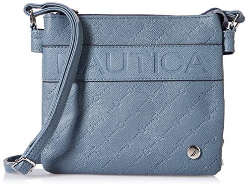 Nautica Womens Nautica Set a Drift Crossbody, Chambray, One Size US