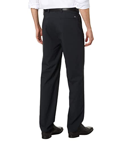 Dockers Men's Signature Go Straight Fit Khaki Smart 360 Tech Pants (Regular and Big & Tall), (New) Beautiful Black, 38W x 30L