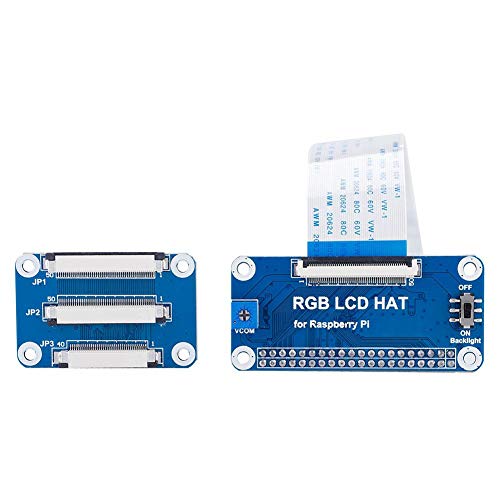 Bewinner Colorful LCD Driver Board Kit for Raspberry Pi - 50Pin to 40Pin Adapter Board - Support 5 inch (40PIN LCD), 7 inch(50PIN LCD), 10.1 inch(50PIN LCD)