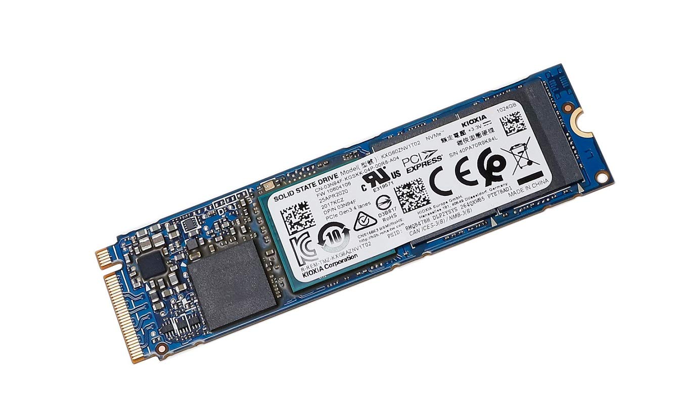 Best Notebooks New XG6 NVME Solid State Drive M.2 2280 Internal PCI Express (PCI Express 3.1 x4) for Laptops and Desktops (1TB SSD KXG60ZNV1T02)