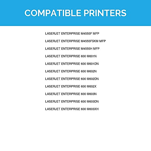 LD Products Compatible Toner Cartridge Replacement for HP 90A CE390A (Black, 4-Pack) Compatible with Laserjet Enterprise 600 M601dn, 600 M602dn, 600 M602n, 600 M603dn, 600 M603n, 600 M603xh, M4555f
