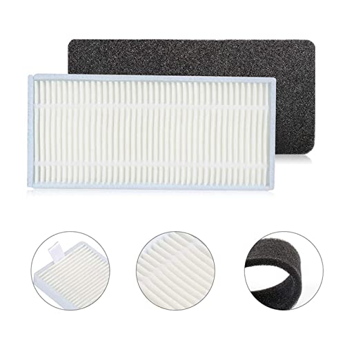 DErron Accessories Kit Compatible with Eufy Robovac 11S, Robovac 30, Robovac 30C, Robovac 15C, Accessory Robotic Vacuum 8X Cleaner Fi