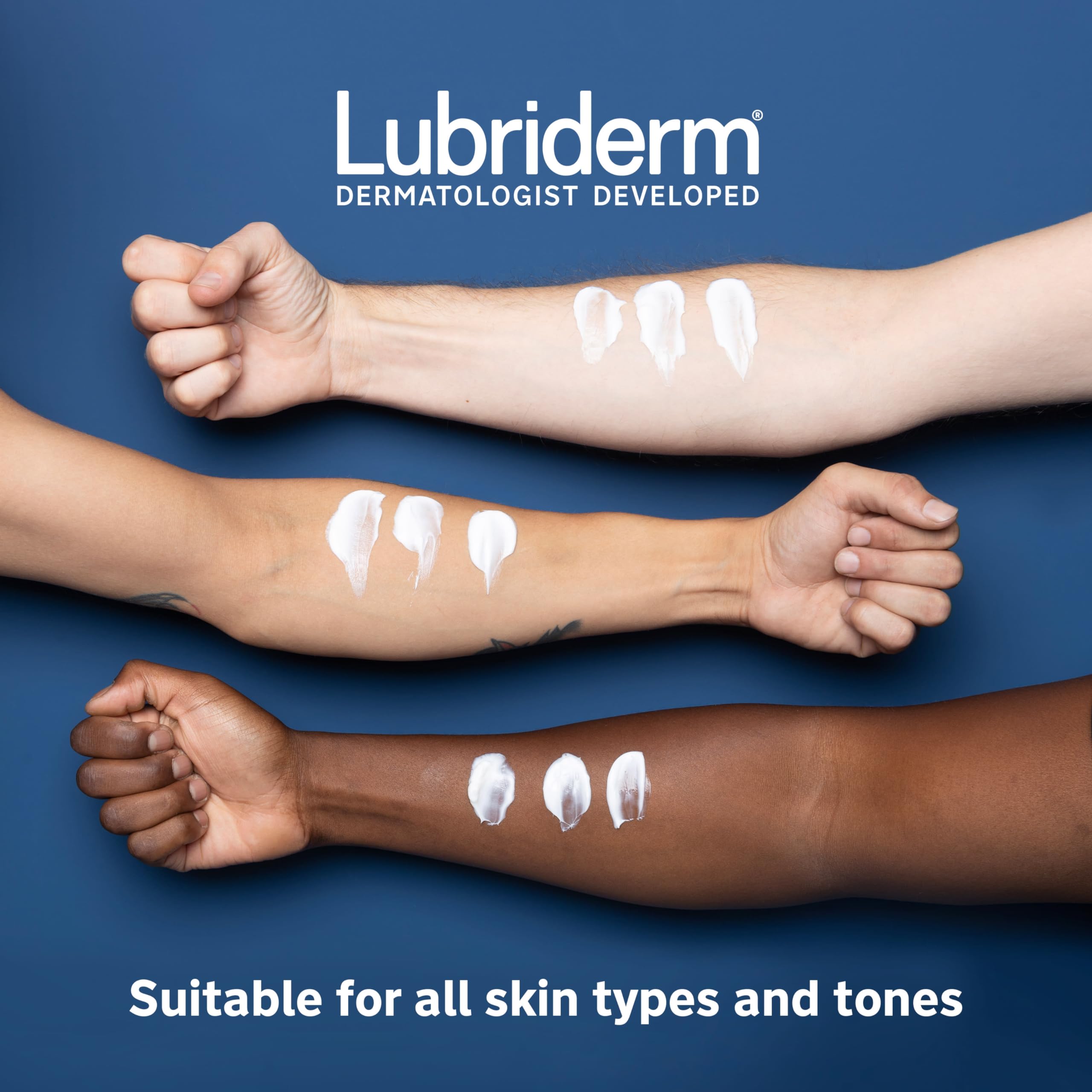 Lubriderm Advanced Therapy Fragrance Free Moisturizing Hand & Body Lotion + Pro-Ceramide with Vitamins E & Pro-Vitamin B5, Intense Hydration for Itchy, Extra Dry Skin, Non-Greasy, 6 fl. oz