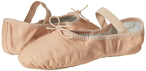 Bloch Women's Dansoft Full Sole Leather Ballet Slipper/Shoe, Pink, 4