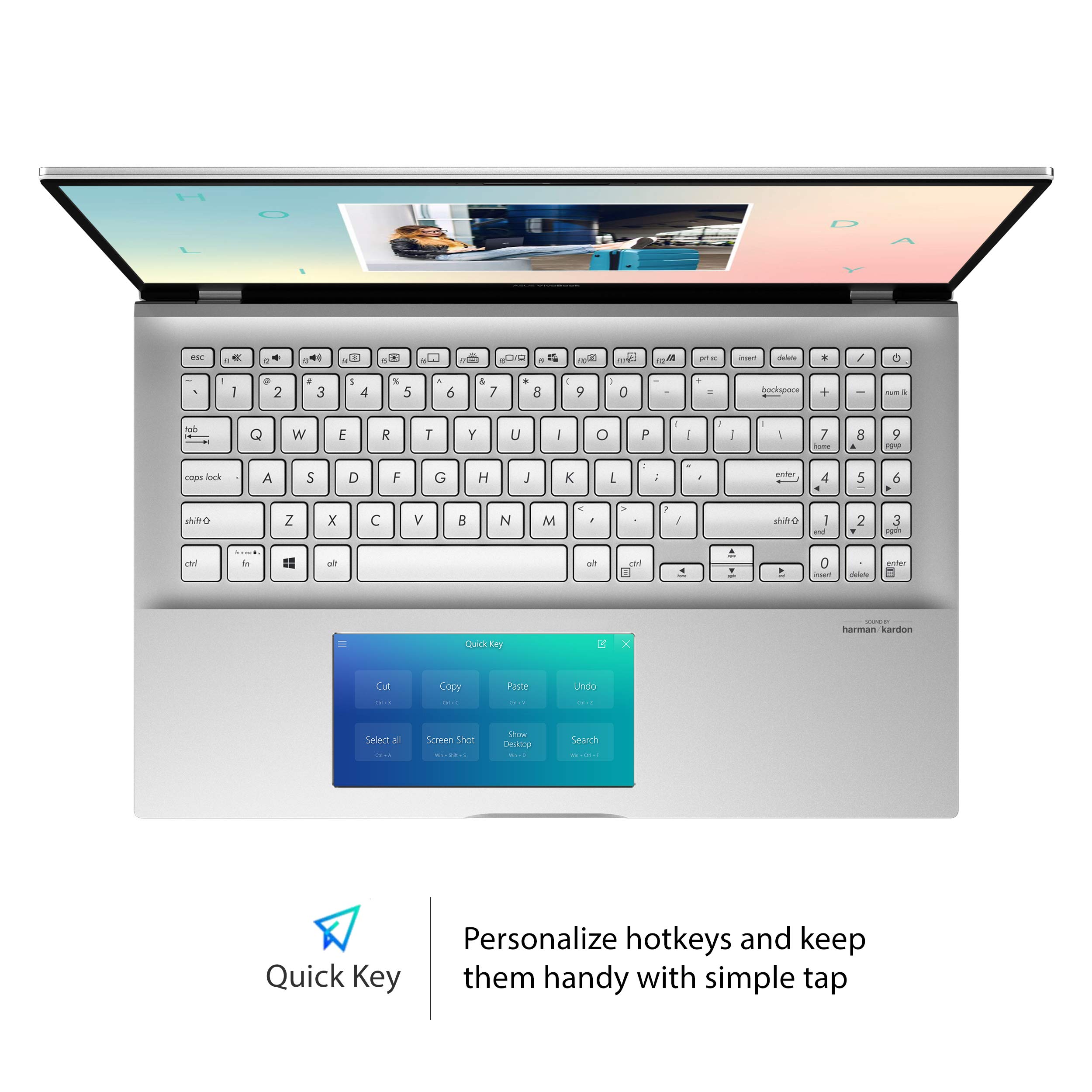 ASUS VivoBook S15 Thin & Light 15.6” FHD, Intel Core i7-8565U CPU, 8GB DDR4 RAM, PCIe NVMe 512GB Teton Glacier SSD, Windows 10 Home, S532FA-PB55, Transparent Silver