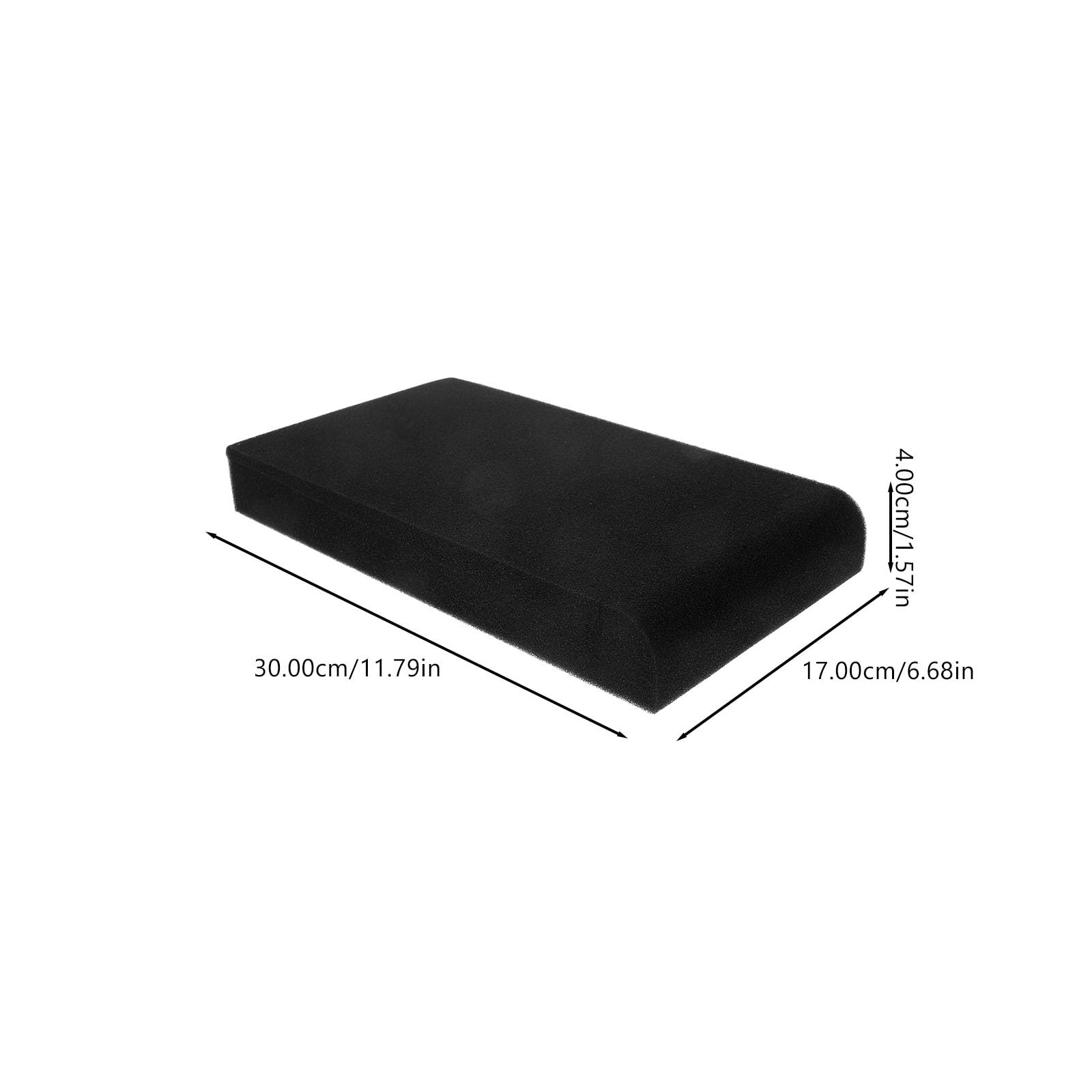 Loudspeaker Acoustic Foam 2PCS Speaker Acoustic Pads Foam Studio Monitor Speaker Cushion High Density Acoustic Foam for Sound Improvement Vibrations Speaker Foams Pad