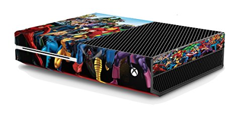 giZmoZ n gadgetZ Superhero Skins for Xbox One Console Decal Vinal Sticker + 2 Controller Set