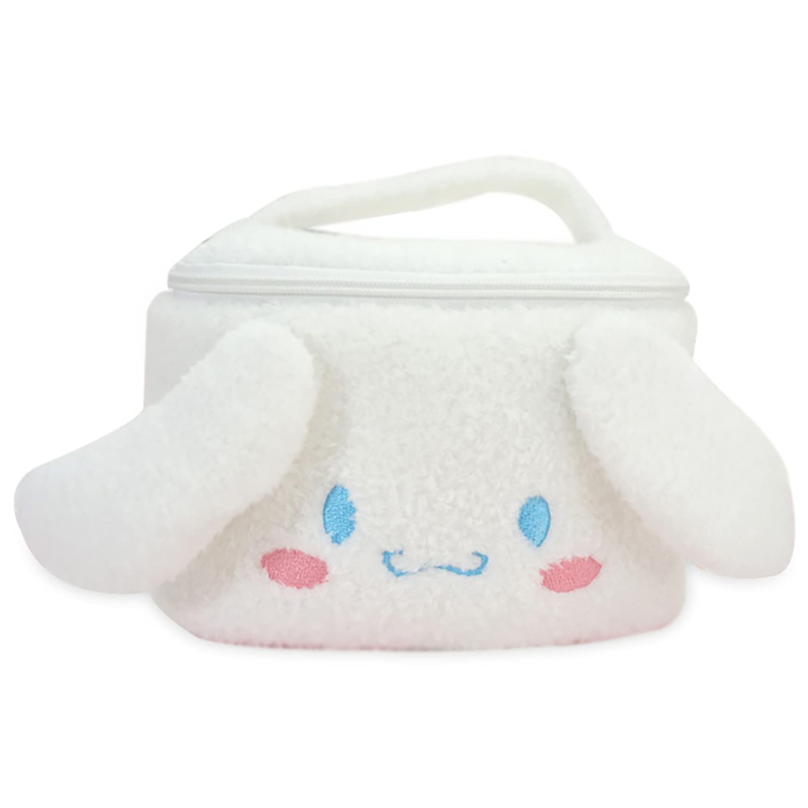 lierde Plush Bag Cosmetic Storage Bag Purse Storage Bag Packaging Christmas Decorations (Pink White)
