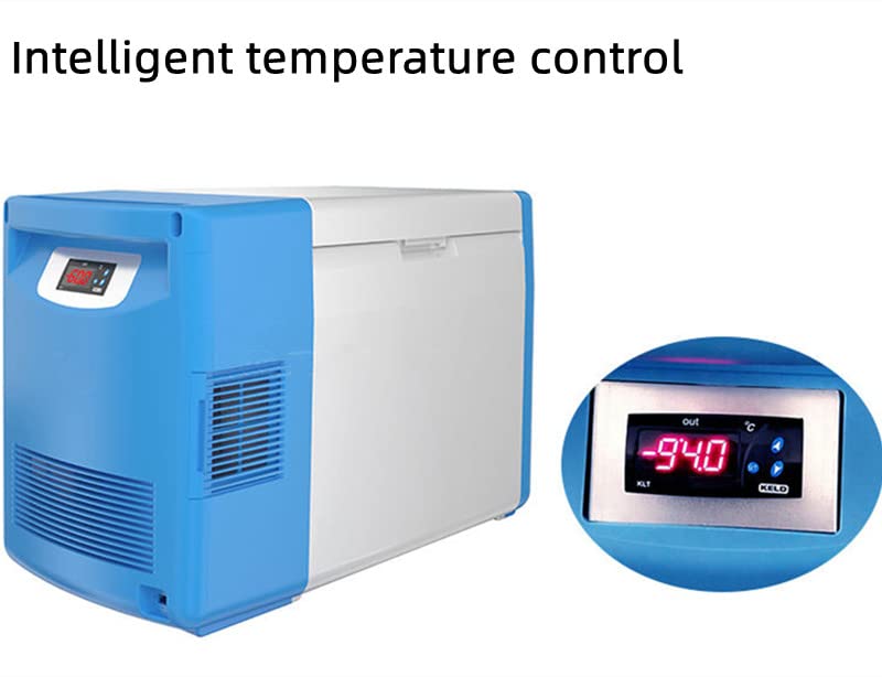 HNRUIDACN 20L Lab Refrigerators Portable Ultra Low Temperature Freezer for Laboratory for Samples Storage Mobile Car Mounted Ultra Low Temperature Freezer