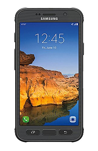 SAMSUNG Galaxy S7 Active G891A 32GB Unlocked GSM Shatter,Dust and Water Resistant Smartphone w/ 12MP Camera - Titanium Gray