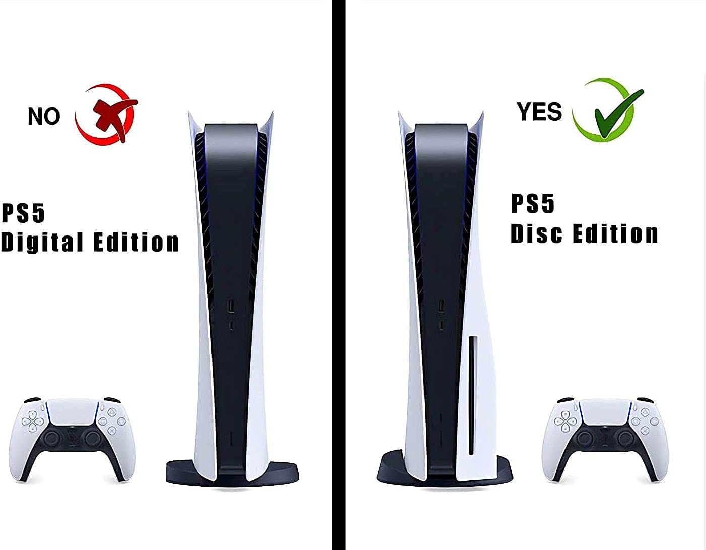 BOZTYRI P-S5 disc Version Anime Skin for Console and Controllers Vinyl Sticker, Durable, Scratch Resistant, Bubble-Free, Compatible with Playstation 5(Disk Edition)