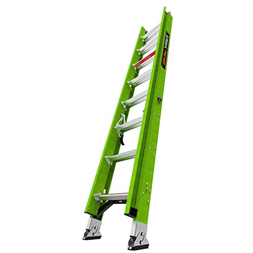 Little Giant Safety Hyperlite 16 Ft Type Iaa Fiberglass Extension Ladder