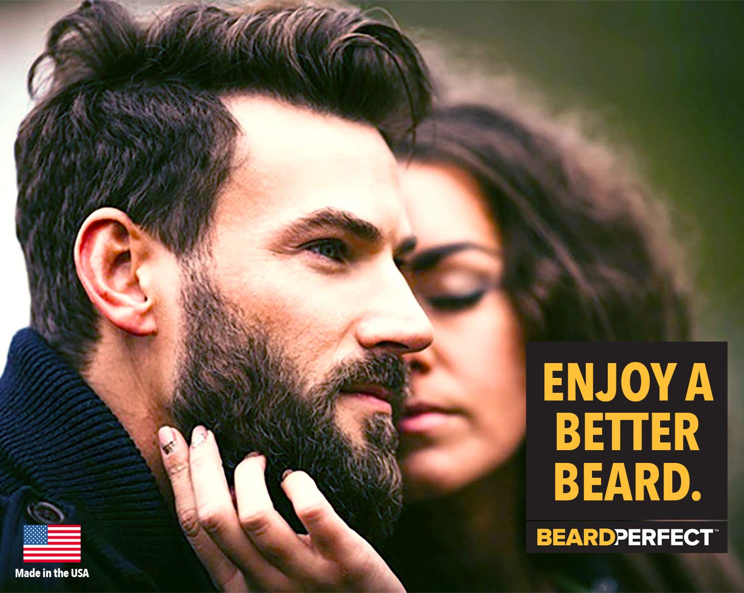 BEARDPERFECT THICKGROW BEARD OIL - Grow a Better Beard With Simple, Vital Growth Nutrients