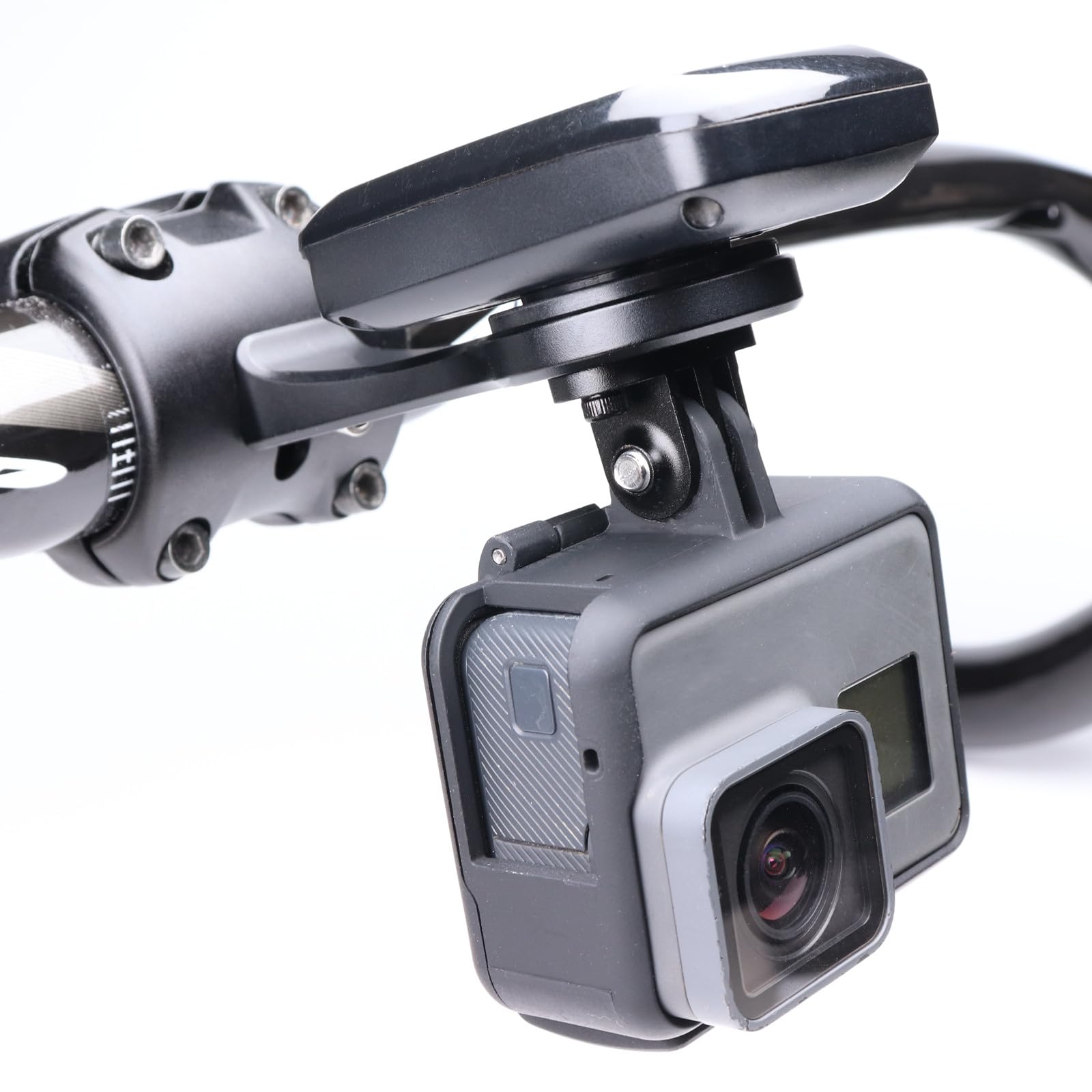 Bike Computer Mount Bracket Set Compatible with Garmin/G/G+/Wahoo/Bryton for Specialized S-Works VENGE Sl7 Stem Bike GPS Adapter Combo Kit