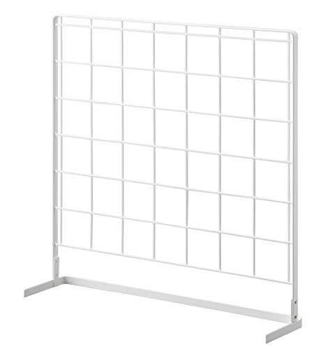 Yamazaki Home Grid Panel Organizer and Accessories-Wall Storage Decor, One Size, White