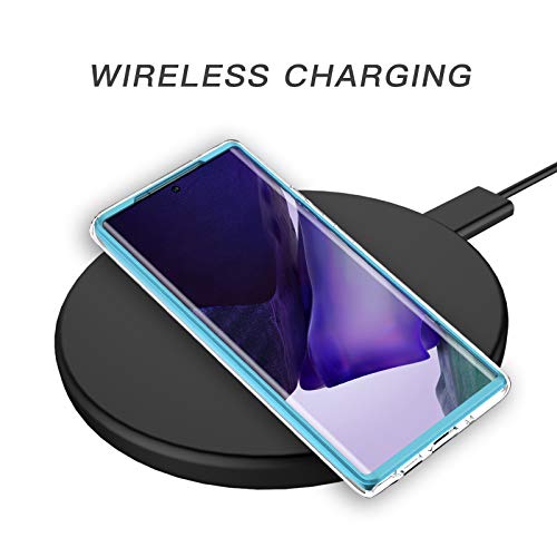 Asuwish Phone Case for Samsung Galaxy Note 20 Ultra 5G Cell Cover Hybrid Luxury Cute Marble Shockproof Full Body Hard Heavy Duty Slim Note20 Plus Notes 20Ultra Note20+ U + 20+ Twenty Not S20 Blue