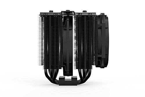 be quiet! Dark Rock Pro 4 250W TDP CPU Cooler | Includes Two Silent Wings PWM Fans | Intel 1700 1200 2066 1150 1151 1155 2011 Square ILM | AMD4 AMD5 | Black | BK022