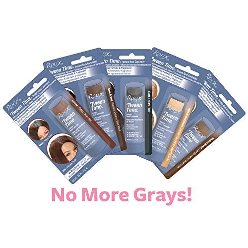 Roux Instant Root Concealer by Roux, Brown Hair Color, Temporary Touchup Stick, Pack of 1