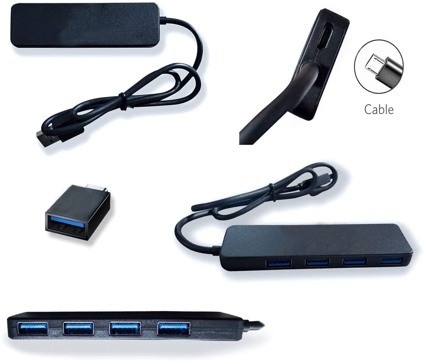 Dell Desktop Computer PC Small Form Factor Intel Core i5-6th Gen, 8 GB RAM, 512 GB SDD, Keyboard and Mouse, Wi-Fi Bluetooth, New 24 Monitor, 4 in 1 USB Hub, 16 GB Flash Drive Windows 10 Pro (Renewed)