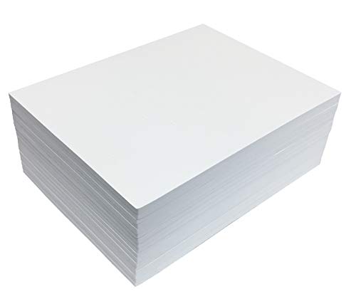 Better Office Products White EVA Foam Sheets, 20 Pack, 6mm Extra Thick, 9 x 12 Inch, White Color, for Arts and Crafts, 20 Sheets Bulk Pack