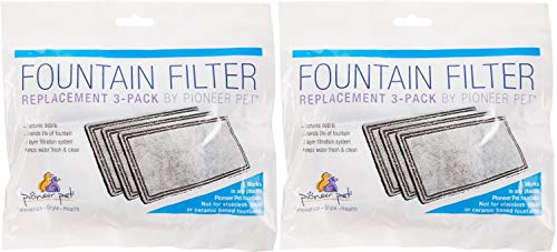 Pioneer Pet Replacement Filters for Plastic Fountains, by Pioneer Pet