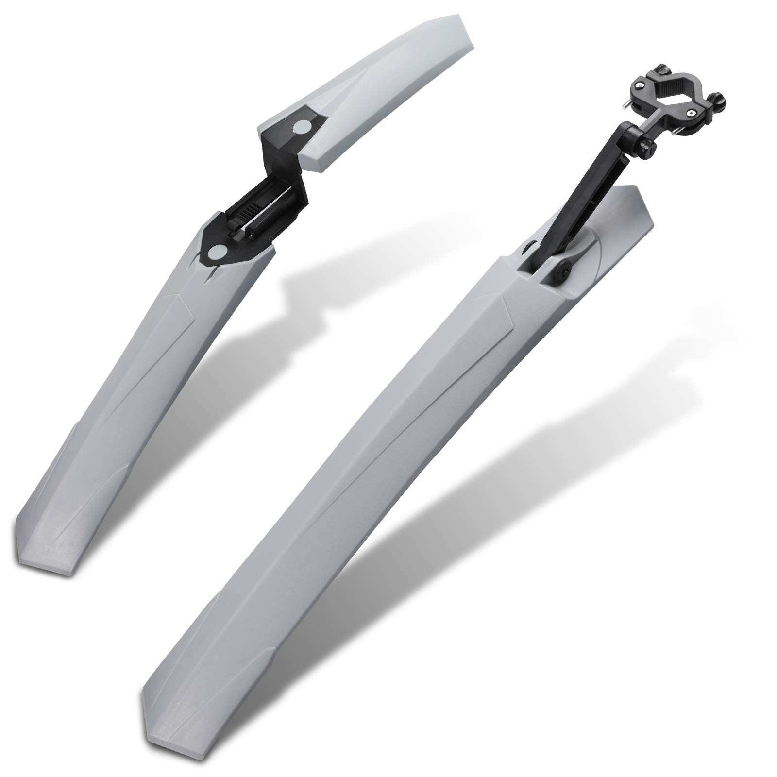 BFVV Adjustable Bike Fenders Front/Rear Bicycle Mudguard Set fits for 20-26" MTB