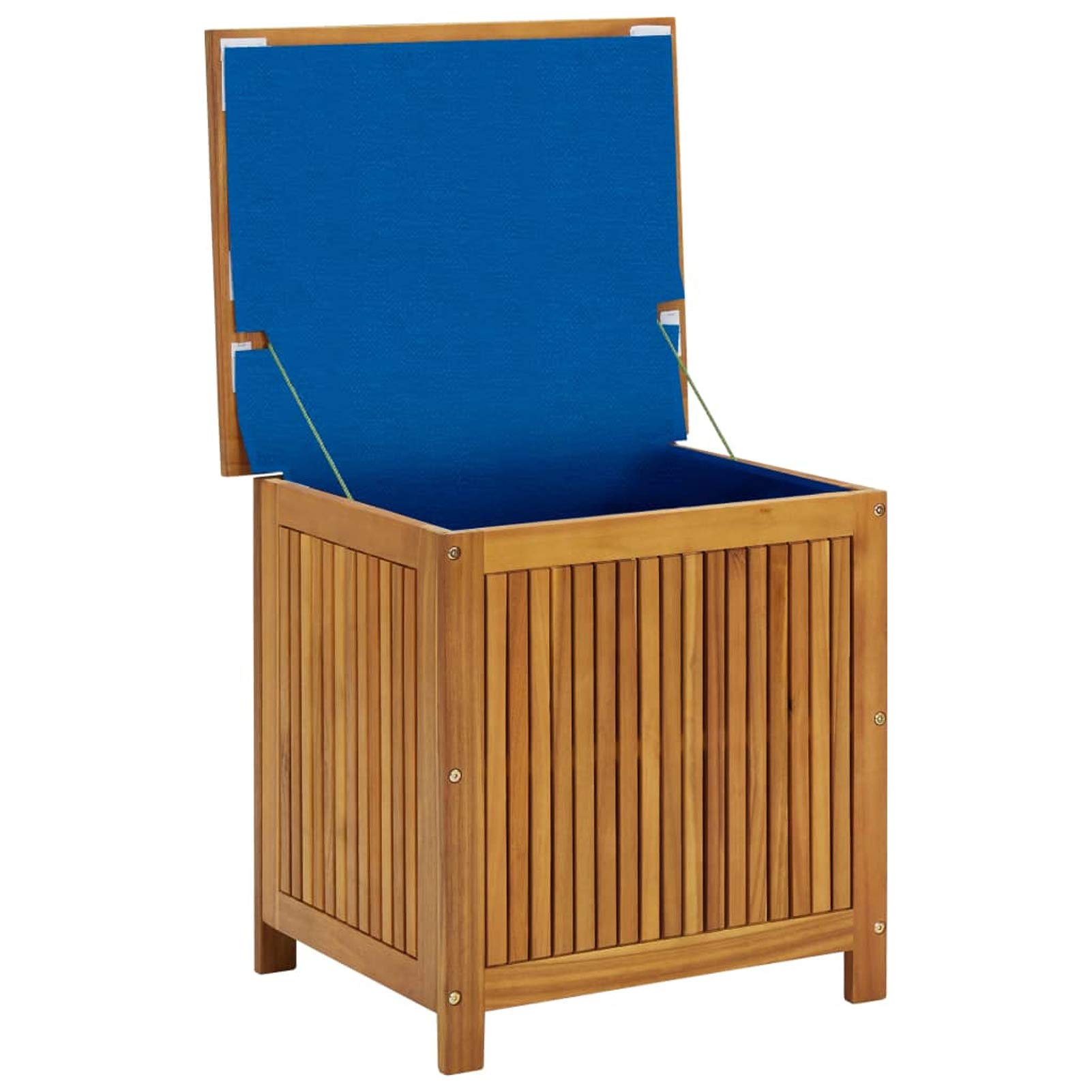 Camerina Patio Storage Box Deck Storage Box Outdoor Storage Cabinet Waterproof Storage Containers Storage Outdoor 23.6"x19.7"x22.8" Solid Acacia Wood