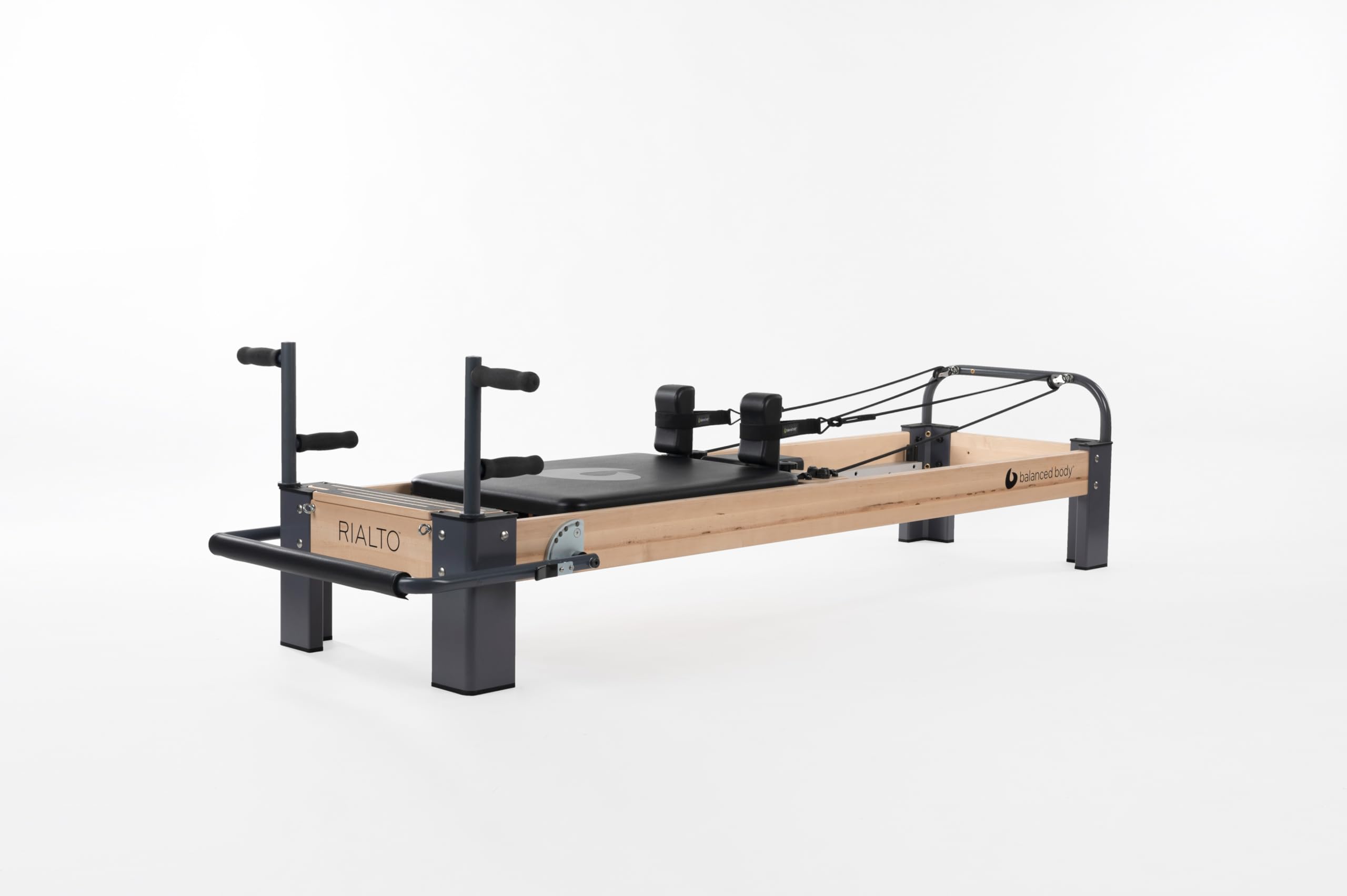 Balanced Body Rialto Plank Bars for Use with Rialto Pilates Reformer, Plank Stand, Pilates Workout Equipment for Home Gym or Studio Exercise Equipment