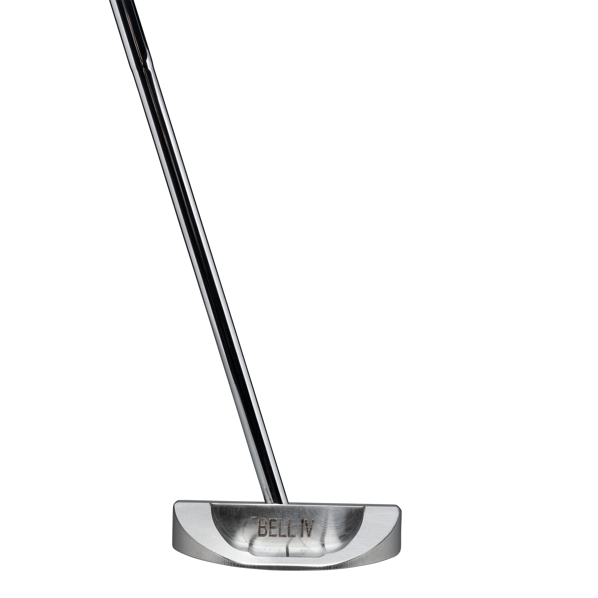 Bell IV N-390 No-Offset Center Shaft Full-Mallet Golf Putter + Winn Dri-Tac Dark Gray Midsize Grip (Right, 37)