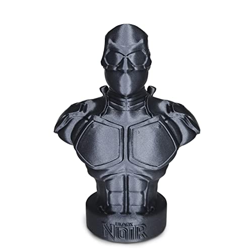 ZIRO Carbon Fiber PLA Filament 1.75mm,3D Printer Filament Carbon Fiber PLA 1.75mm 0.8KG Spool - Black