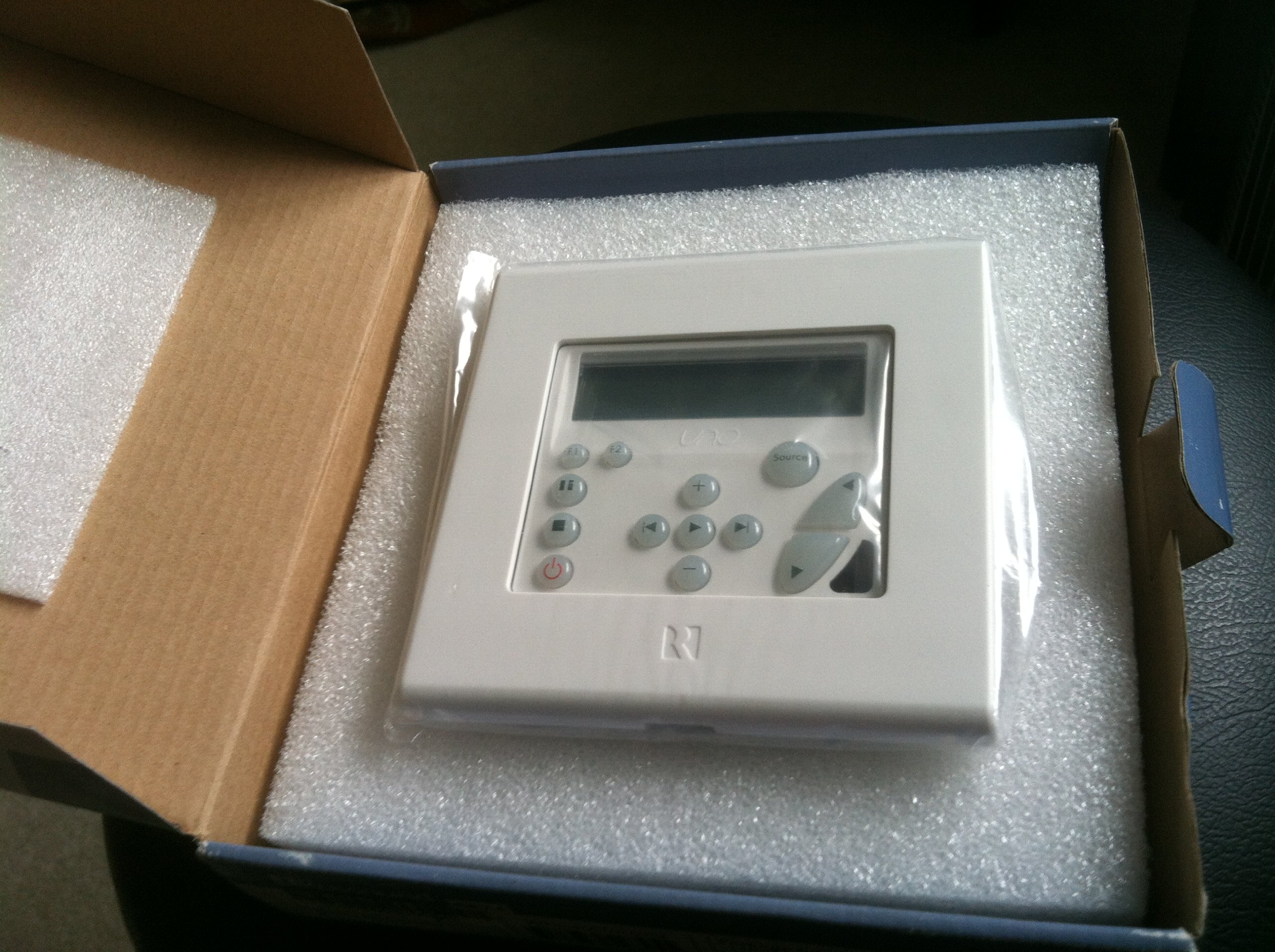 Russound Uno S2 Double Gang Keypad