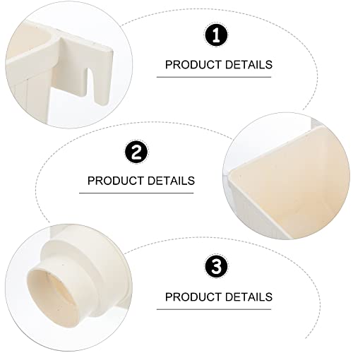DOITOOL Gutter Downspout Adapter Universal Rainwater Gutter Downspout Outdoor Downspout Drainage Connector for Gutter Downspout Extensions (10.41x8.25x5.82 Inch)