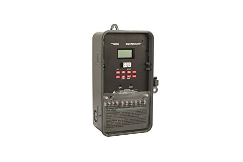 NSI DZM200BP Series DZM Momentary Output 365/7 Day Advanced Lighting Control Time Switch, 120/208-240/277 VAC Timer Supply, 2 Channels, SPDT Momentary Dry Contact