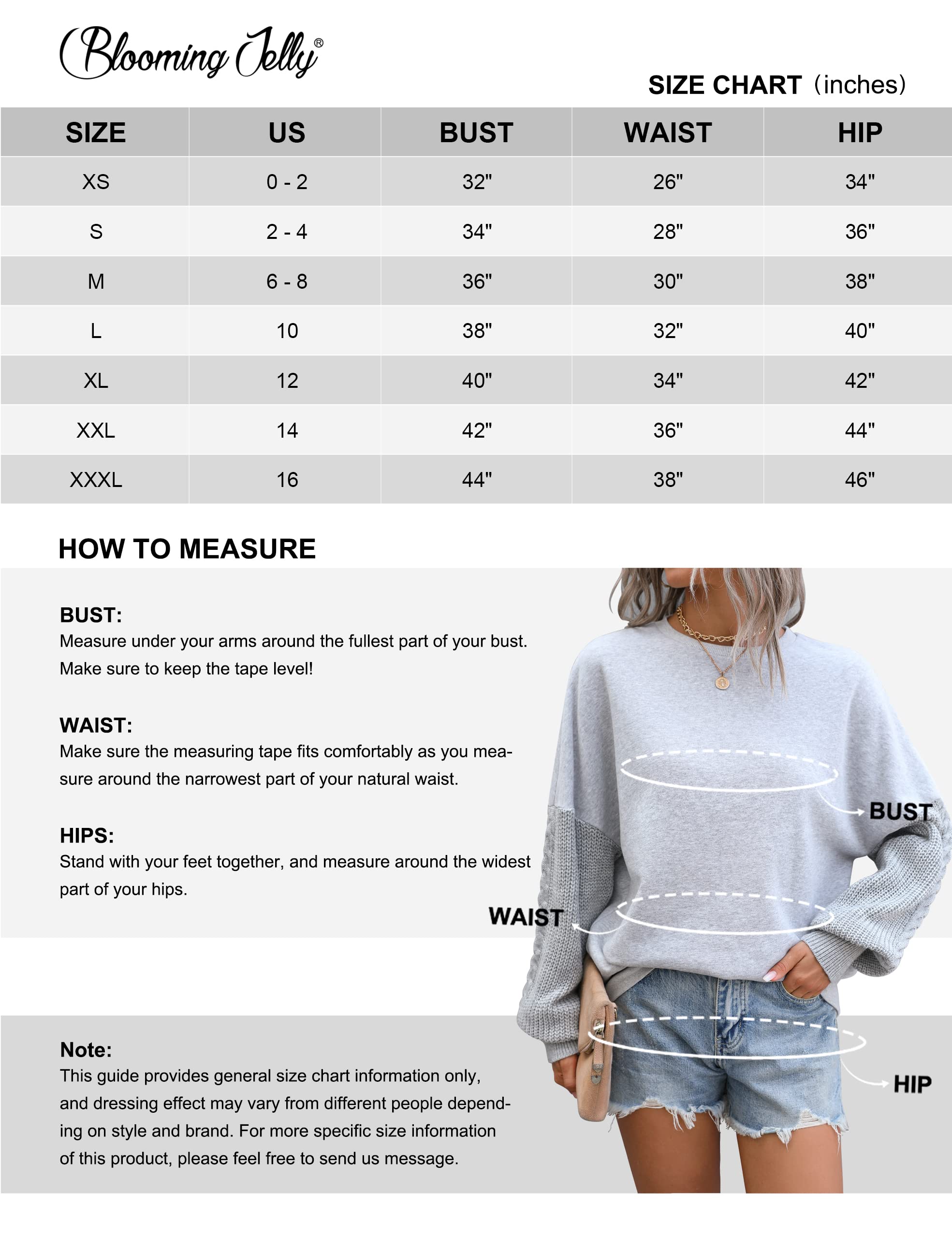 Blooming Jelly Womens Oversized Crewneck Sweatshirts Casual Fall Long Sleeve Cable Knit Chunky Pullover Sweater Tops Grey