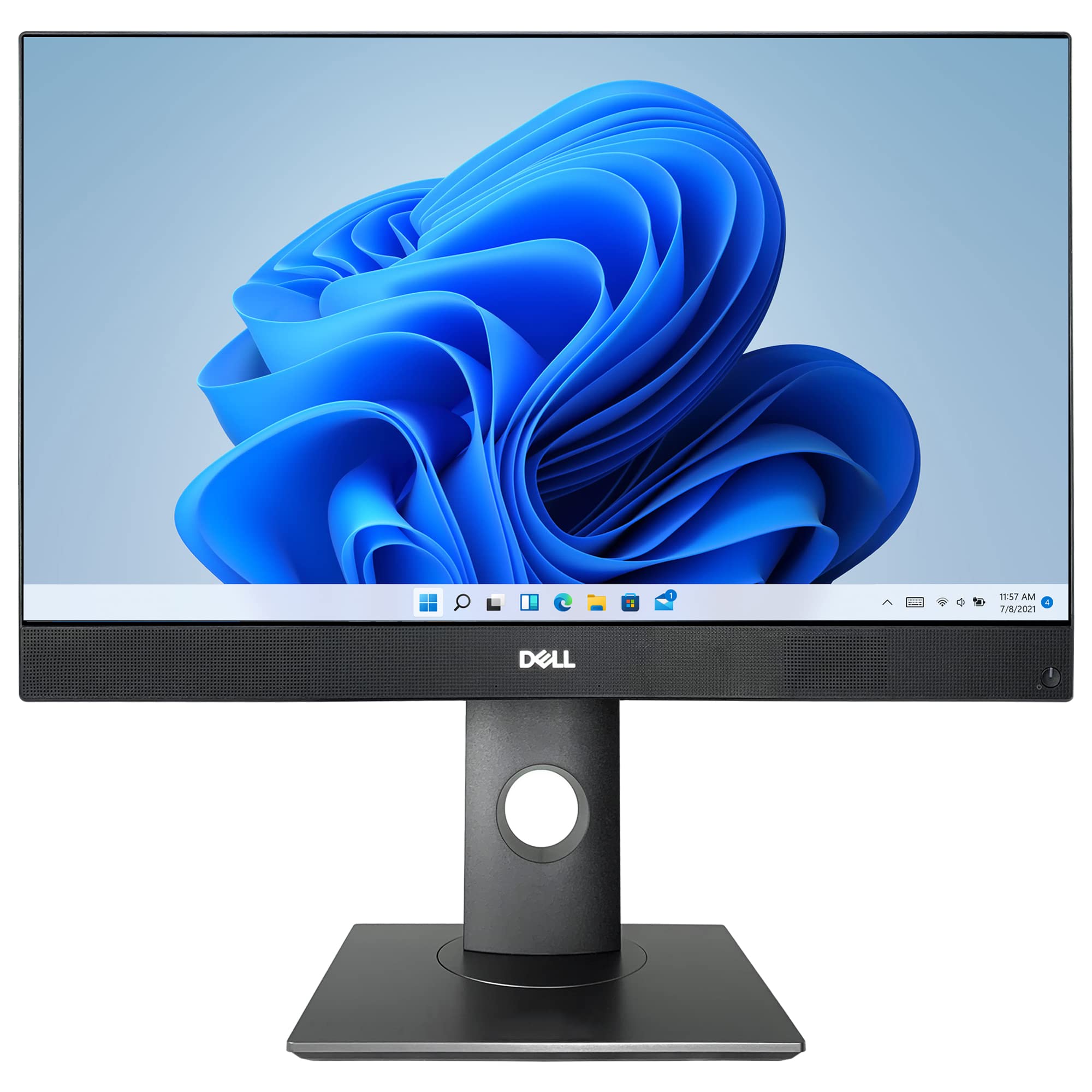 Dell OptiPlex 7490 23.8" Full HD All-in-One Desktop Computer - 11th Gen Intel Core i7-11700 8-Core up to 4.90 GHz Processor, 16GB DDR4 RAM, 1TB PCIe SSD, Intel UHD Graphics 750, Windows 11 Pro