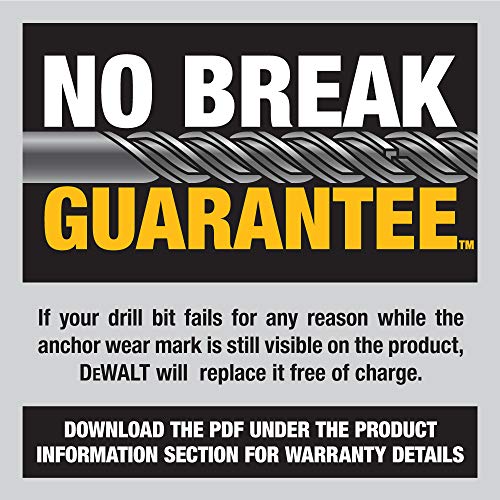 DEWALT DW5401 5/32-by-4-1/2-Inch x 6-1/2-Inch Rock Carbide SDS Plus Hammer Bit,Silver
