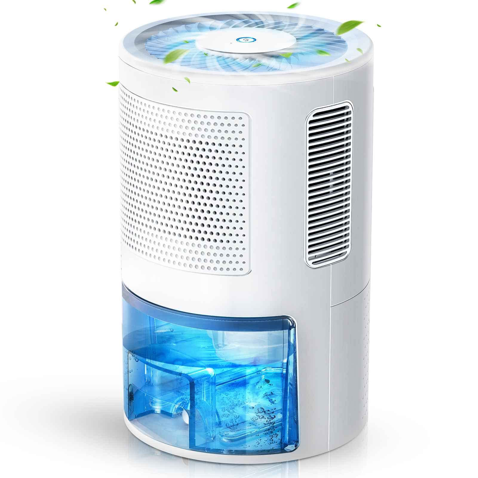 LONONEN Dehumidifiers - 5000 Cubic Feet Upgraded Large Dehumidifiers for Home Basements with Drain Hose, 61 oz Quiet Portable Dehumidifier Small for Room Bathroom Bedroom Closet RV Up to 450 Sq ft