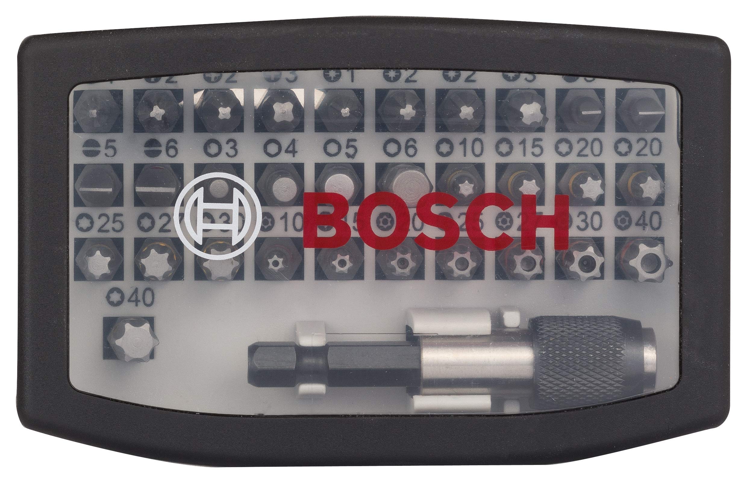Bosch Professional 260925C148 32-Piece Screwdriver (Drill Accessories, Screw Driver bit Set)
