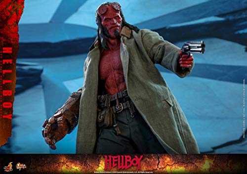 Hot Toys Hellboy 1/6 Sixth Scale Movie Masterpiece Series MMS527 - Hell Boy (2021) Collectible Action Figure