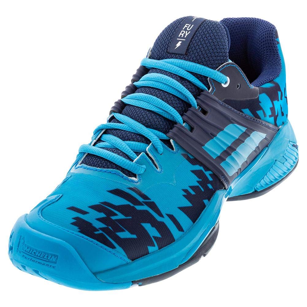 Babolat Men's Propulse Fury All Court Tennis Shoes, Drive Blue (US Size 12)