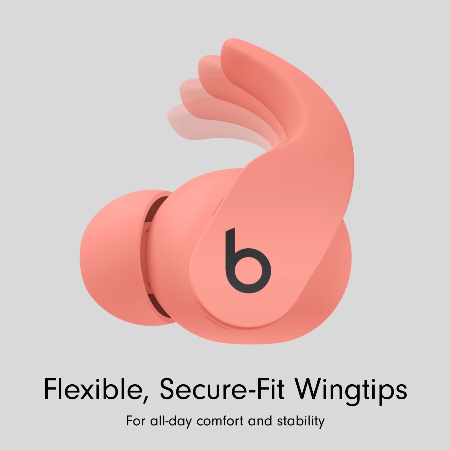 Beats Fit Pro True Wireless Noise Cancelling Earbuds - Coral Pink (Renewed)