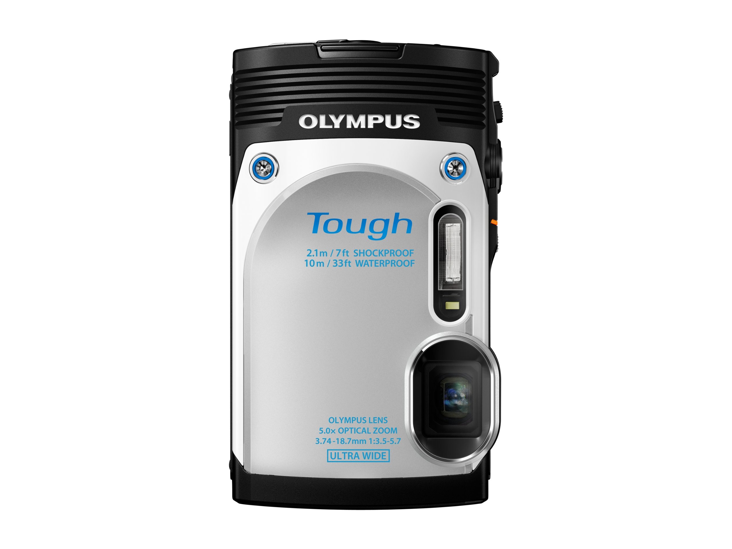 OM SYSTEM OLYMPUS Stylus TG-850 IHS 16 MP Digital Camera (White)